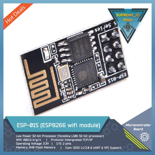 Jual ESP-01S 8266 ESP8266 wifi Module - Jakarta Utara - Supreme ID ...