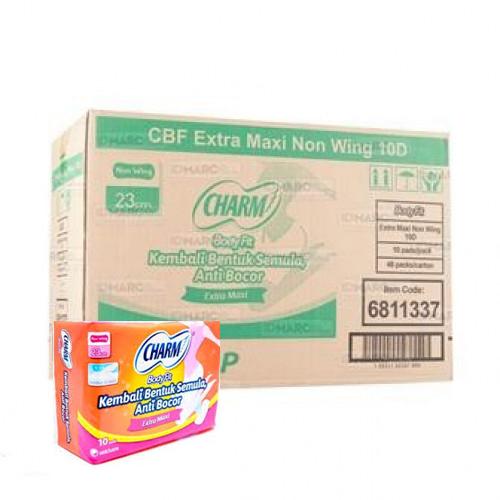 Jual CHARM BODY FIT EXTRA MAXI NON WING 23 CM KARTON ATAU DUS - Kota ...