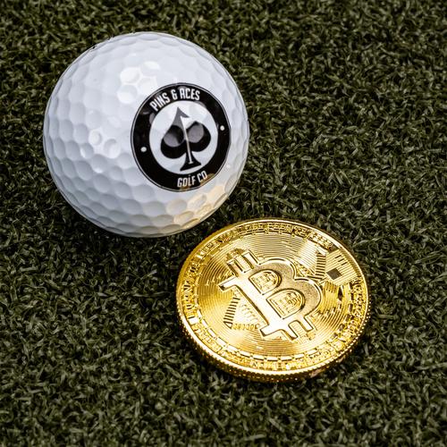 Jual Ball Marker Golf Bitcoin Crypto Gold Berat Premium not etherium ...