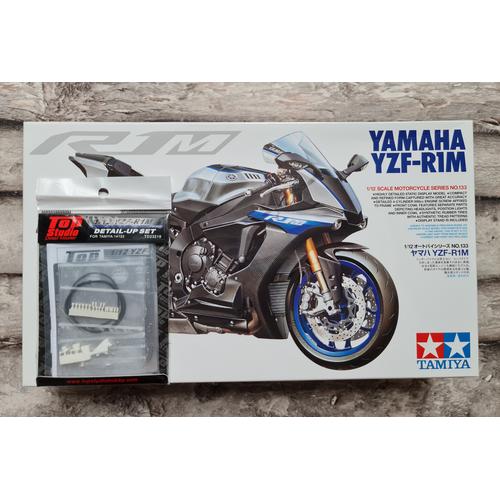Jual TAMIYA YAMAHA YZF-R1M With TOP STUDIO DETAIL-UP SET - Kota Medan ...