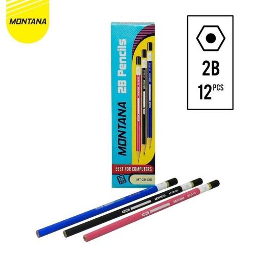 Jual Montana Pencil 2B / Pensil Tulis Montana MT-2B CID (Isi 12 Pensil) - Kota Pontianak - NEORA ...