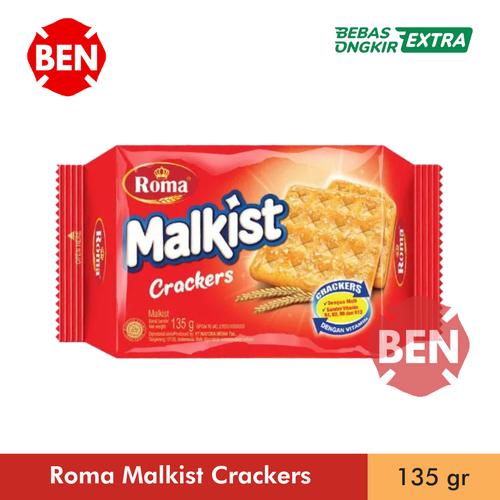 Jual Roma Malkist Crackers 135gr / Roma Kotak Merah 135 gr gram ...