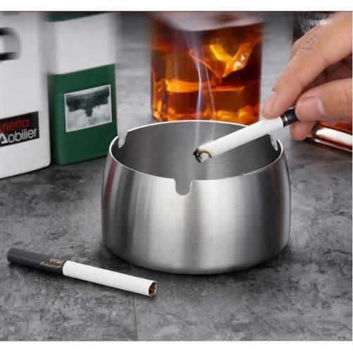 Jual Asbak full stainless / Asbak Round Shape Ash Tray / Diameter 8CM ...