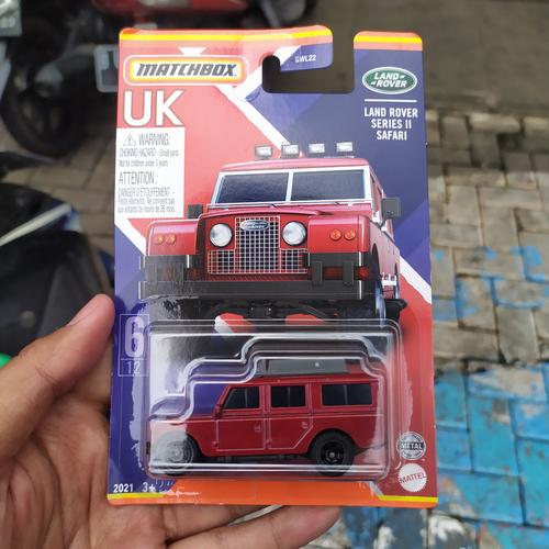 Jual matchbox land rover series ii safari no hotwheels majorette ...