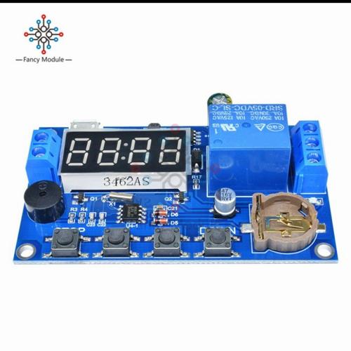 Jual DIGITAL TIMER MODUL XY-BJ TIMER 5V OUTPUT AC DC WITH BUZER - Kab ...