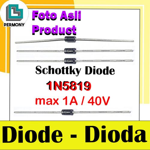 Jual DIode dioda 1n5819 zener 3V6 5V6 9V1 Schottky Diode - ZENER 9V1 ...