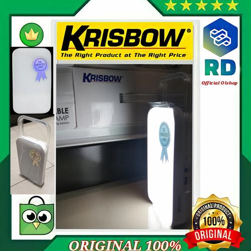 Jual KRISBOW LAMPU DARURAT/EMERGENCY 18 WATT DESAIN ELEGAN - PUTIH ...