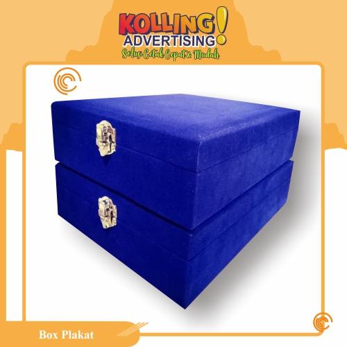 Jual Box Bludru Tempat Pehiasan / Box Plakat Akrilik Box Souvenir ...