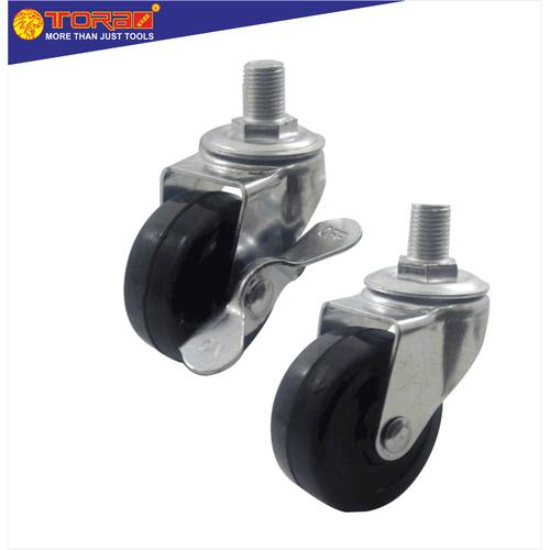 Promo TORA Roda Caster Hidup & Roda Hidup + Rem troli trolley lori 2 ...