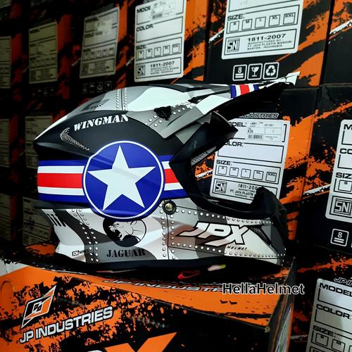 Jual Helm JPX CROSS X30, Helm Enduro, Helm Supermoto, Helm Trail - Doff ...