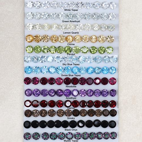 Jual BATU PERMATA ASLI DIAMETER 6, 7, 8 mm BULAT CUTTING | PERMATA ASLI ...