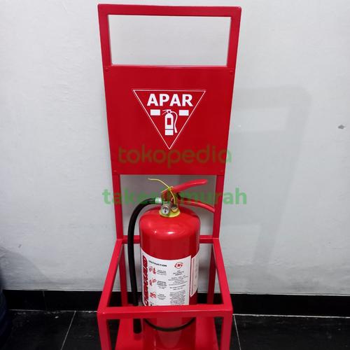 Jual Rak Apar tabung 3kg sampe 9kg / Rak tabung pemadam tabung 3kg ...