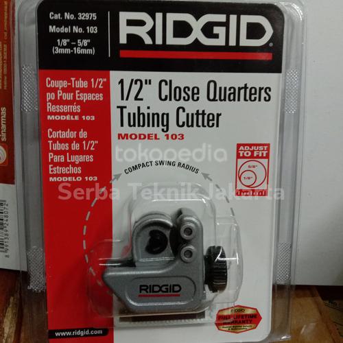 Jual Tube cutter ridgid 32975 model 103 5/8” - Jakarta Barat - Serba ...