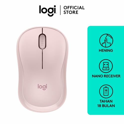 Jual Logitech M220 Mouse Wireless Silent Click - Rose - Jakarta Selatan ...