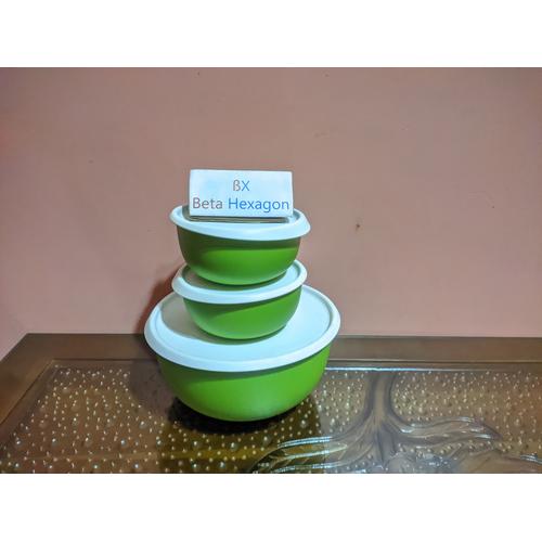 Jual Radish Bowl Tupperware Hijau 550mL-2,5L Mangkuk Tempat Penyimpan ...