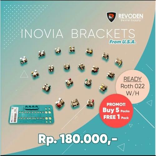 Jual Bracket Gigi Innovia Mini ROTH Edgewise Brackets Orthodontic ...