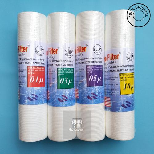 Promo Spun / Sediment Cartridge Filter 10" NANO FILTER - 10 Micron ...