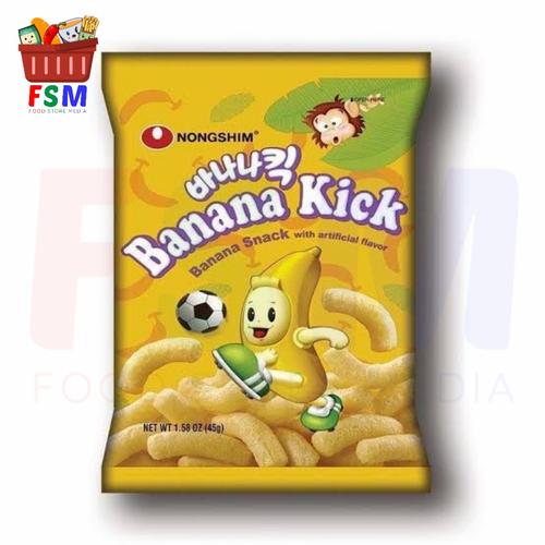 Jual Nongshim Banana Kick Snack -Korean Snack - 45gr - Kota Medan ...