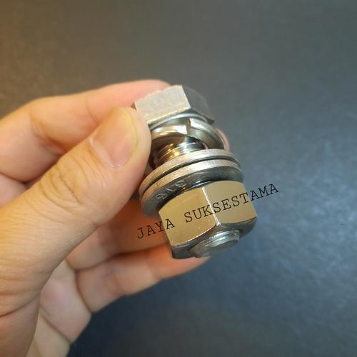 Jual Baut Mur Ring Plate Ring Per M16 Set Stainless SS 316 - Jakarta ...