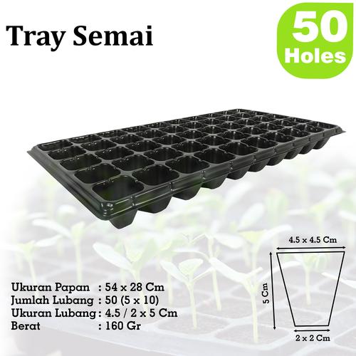 Jual Tempat Semai Bibit Tanaman/Pot Tray Semai /Seeding tray - 200 Hole ...