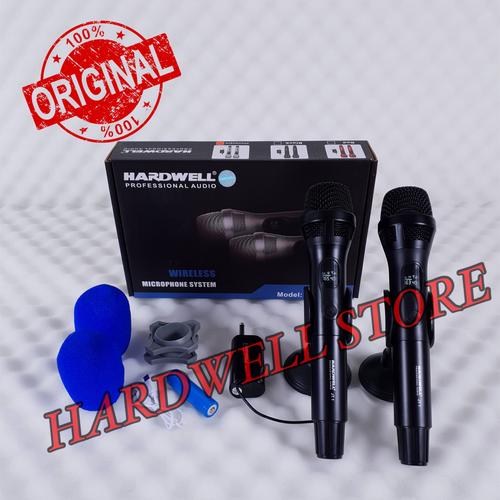 Jual Mic Wireless Hardwell JT 1 Original Microphone Hardwell JT1 ...