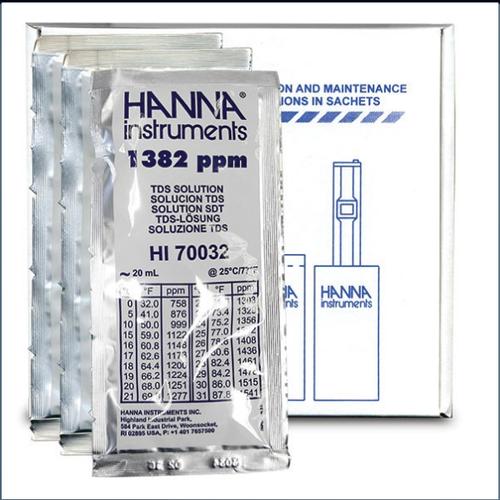 Jual HANNA HI 70032P - TDS Calibration Solution - Hanna 1382mg/L (Ppm ...