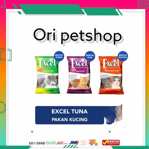 Jual (isi 40 PCS)MAKANAN KUCING EXCEL/EXCEL 20 KG EXCEL CATFOOD - HIJAU ...