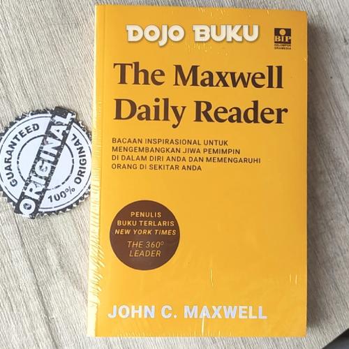 Jual Buku The Maxwell Daily Reader (Cover 2021) by John C. Maxwell ...