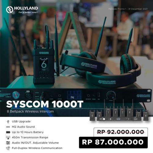 Jual Hollyland Syscom 1000T-8B Full Duplex Intercom System - Jakarta Pusat - Movie Cam | Tokopedia