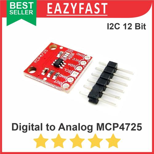 Jual MCP4725 12bit i2c DAC 2.7 -5.5v Digital To Analog Converter Module - Kab. Bandung ...