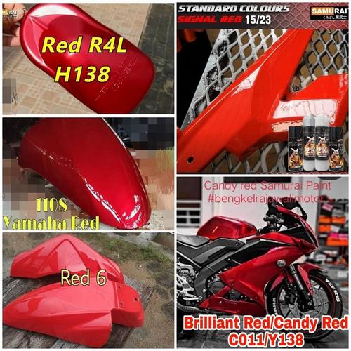 Jual Cat Samurai Paint : Merah Red- Signal- Brilliant- Yamaha- R4L ...