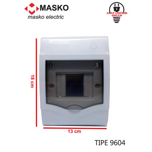 Jual BOX MCB 4 GROUP MASKO 9604 / RUMAH MCB INBOW / IB / MASKO 2 - 4 GROUP - Kota Surabaya ...