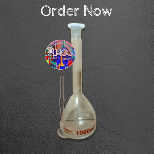 Jual labu ukur 1000 ml volumetric - PYREK - Kota Bekasi - Laboratory ...