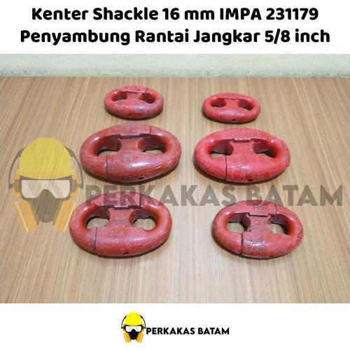 Jual Kenter Shackle 16 mm IMPA 231179 Sekel Penyambung Rantai 5/8 inch ...