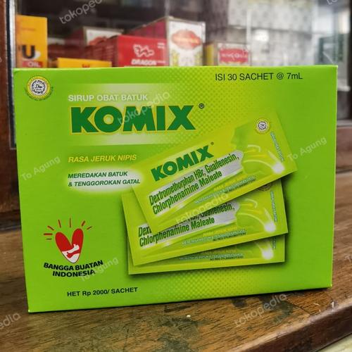 Jual Komix Sachet 7 ml - obat batuk - Peppermint - Kota Semarang - To ...