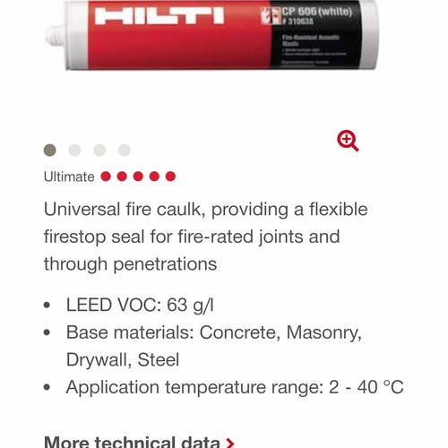 Jual SEALANT FIRESTOP CP 606 310ML GREY - Kab. Bekasi - Ve-colection ...