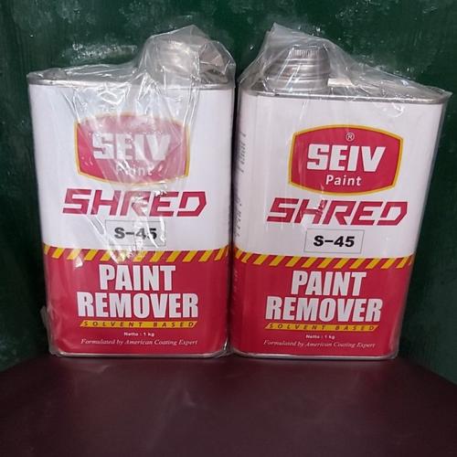 Jual SEIV Paint Remover SHRED 1 Lt Ltr Liter Perontok Cat Kaleng 1Liter ...