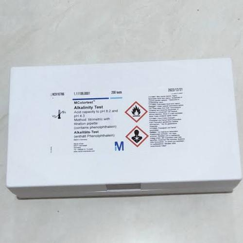 Jual MERCK 111109 Alkalinity Test Kit Mquant 200 tests/MERCK 1.11109. ...