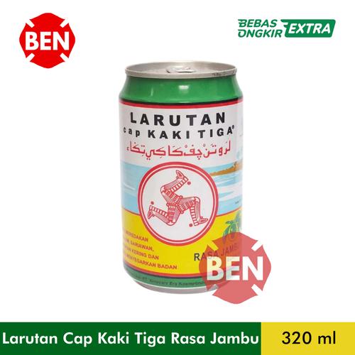 Jual Larutan Cap Kaki Tiga Rasa Jambu 320ml / Kaleng Guava 320 ml / Dus - Jakarta Selatan - Ben ...
