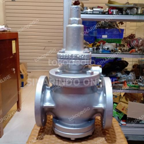 Jual Regulator pressure reducing valve PRV 3" inch Dn 80 jis 10k CI 317 ...