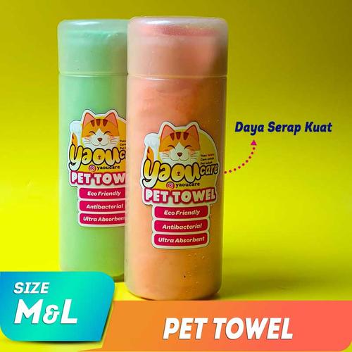 Jual Grooming PET Towel Travel Absorbant YAOU - Handuk Anjing/Kucing ...