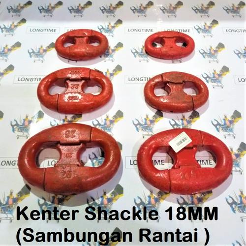 Jual Kenter Shackle 18mm IMPA 231179 Segel D 3/4" Sambungan Rantai 18 ...