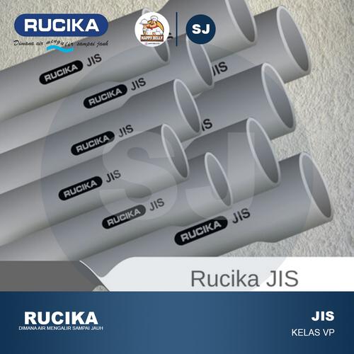 Jual PIPA PVC RUCIKA JIS ABU TEBAL - 1 INCH - AW - 1 BATANG - Kota Medan - SJ WARNA BANGUNAN ...