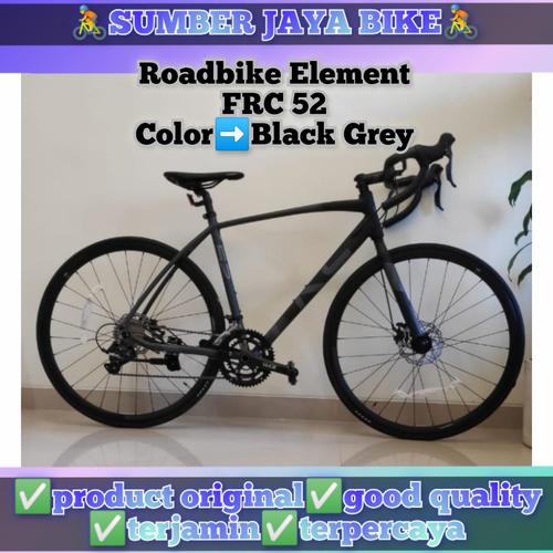 Jual Sepeda BALAP RoadBike Element FRC52 frame Alloy - Green-Grey ...