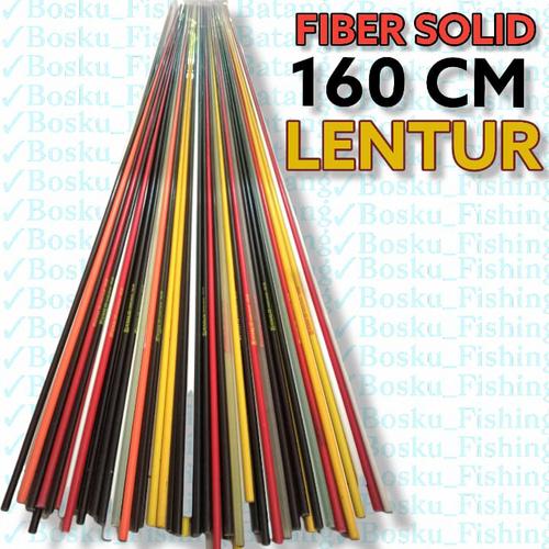 Jual BAHAN CUSTOM JORAN BLANK FIBER SOLID LENTUR 160 CM TANPA DIPOTONG ...