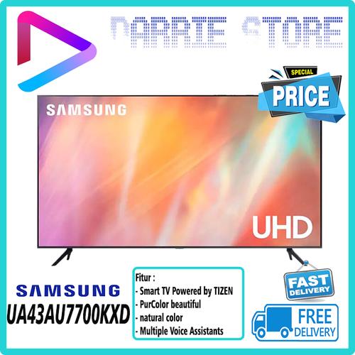 Jual SAMSUNG 43 INCH UA43AU7700KXXD CRYSTAL UHD SMART 43AU7700 ...