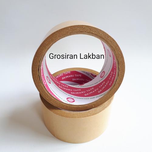 Jual Kraft Tape Masking Tape 2 Inch Lakban Kertas Daimaru 48mm x15y ...