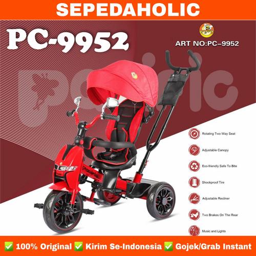 Jual Sepeda Roda Tiga 3 PACIFIC PC 9952 Kursi Putar Stir Tricycle Anak ...