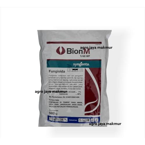 Jual Bion-M 1&48WP 500gr Fungisida Obat Pencegah dan Pembasmi Jamur ...
