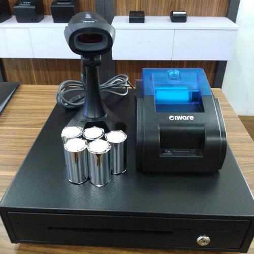 Jual PAKET ALAT KASIR/PRINTER/LACI KASIR/SCANNER BARCODE 1D/FREE 5 ROLL ...